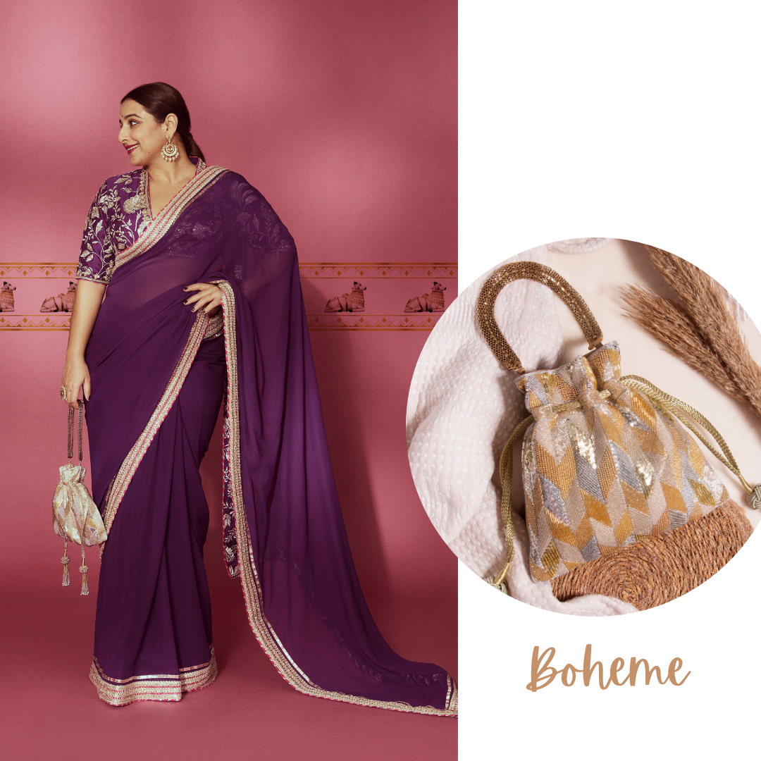 Vidya Balan X TPP – The Pink Potli
